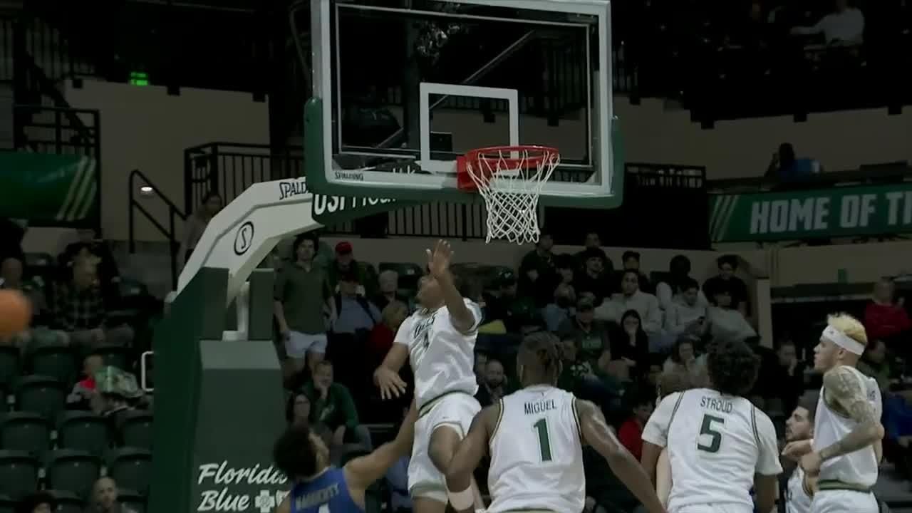 Kobe Knox with the massive swat at the rim - ESPN Video