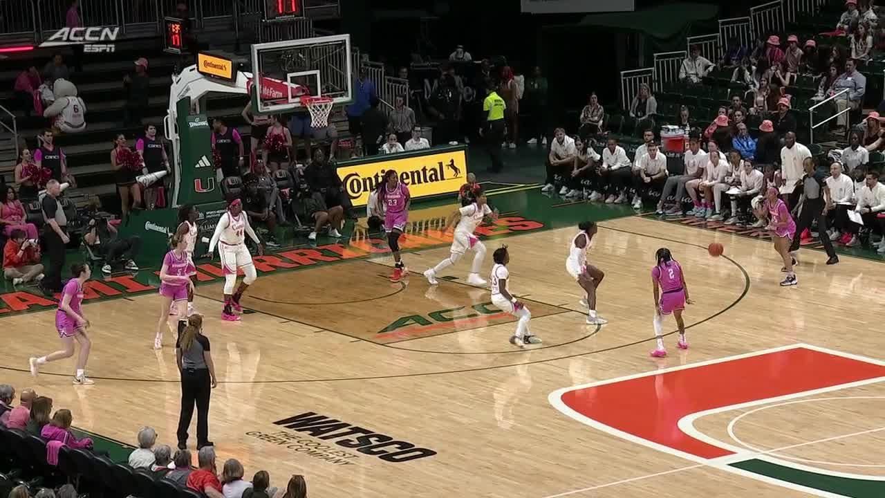Sophie Burrows nails it from behind the arc - ESPN Video