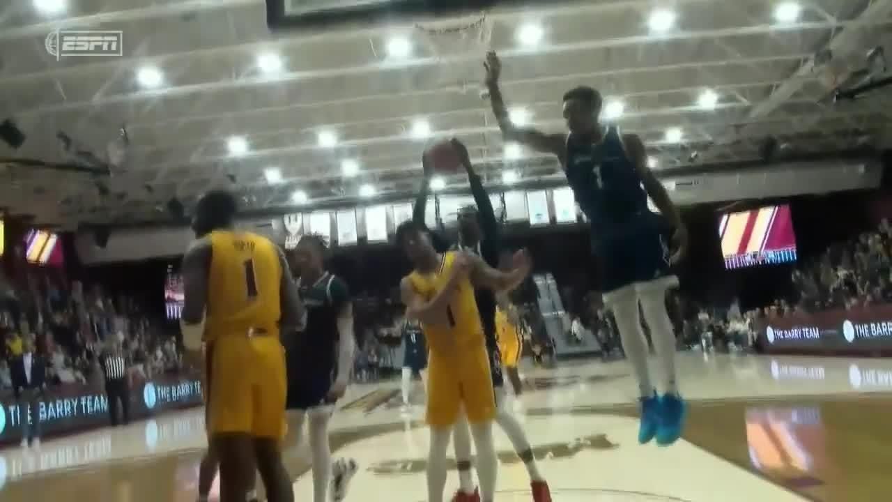 Corey Washington gets the hoop and the harm - ESPN Video