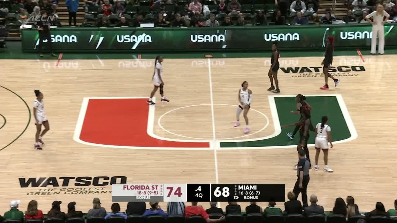 Miami Hurricanes vs. Florida State Seminoles - Game Highlights - ESPN Video