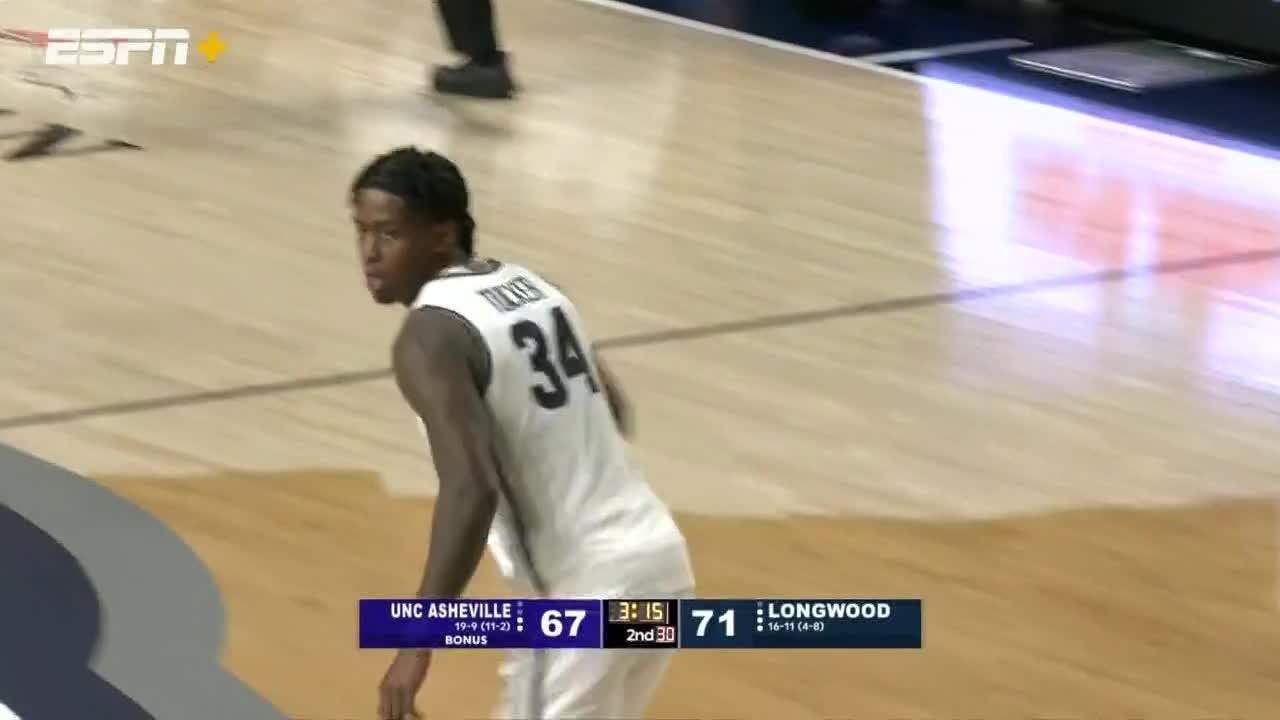 Elijah Tucker slams home the rock after the inside pass - ESPN Video