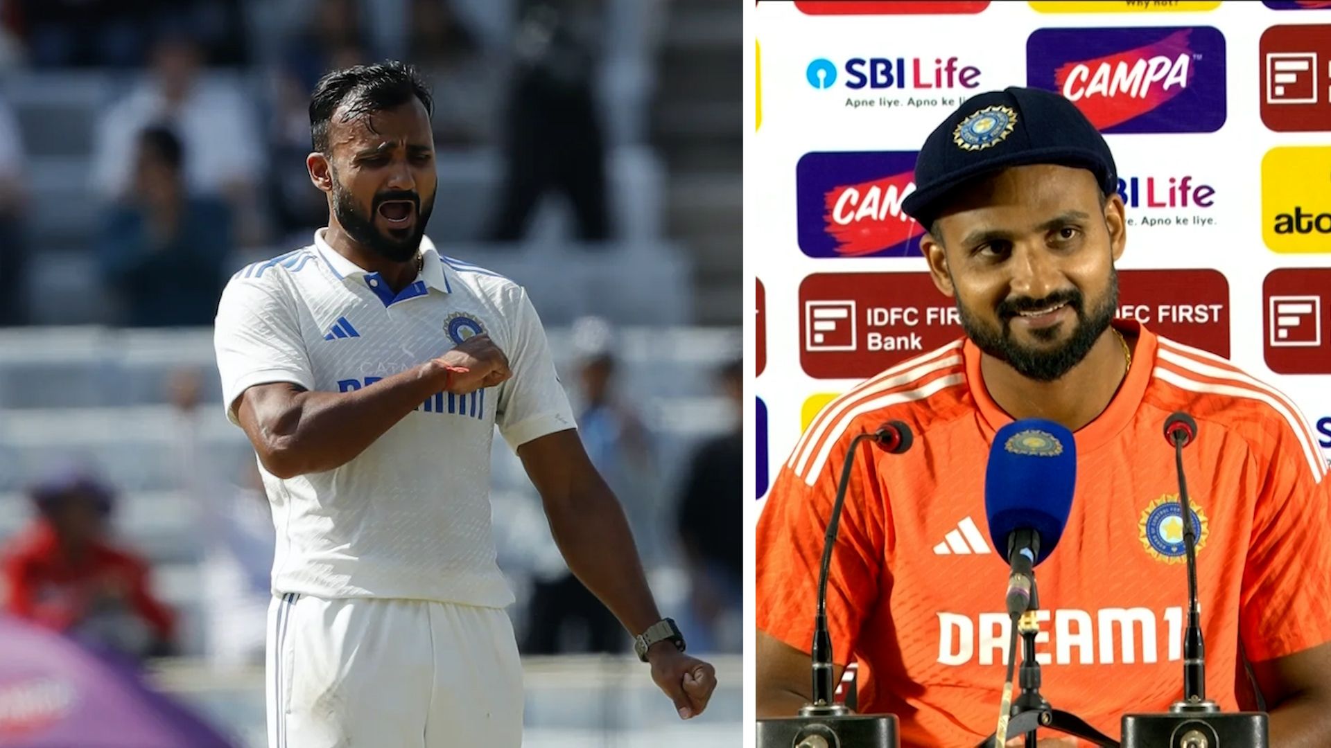 Akash Deep: 'I dedicate this performance to my father' - ESPN Video