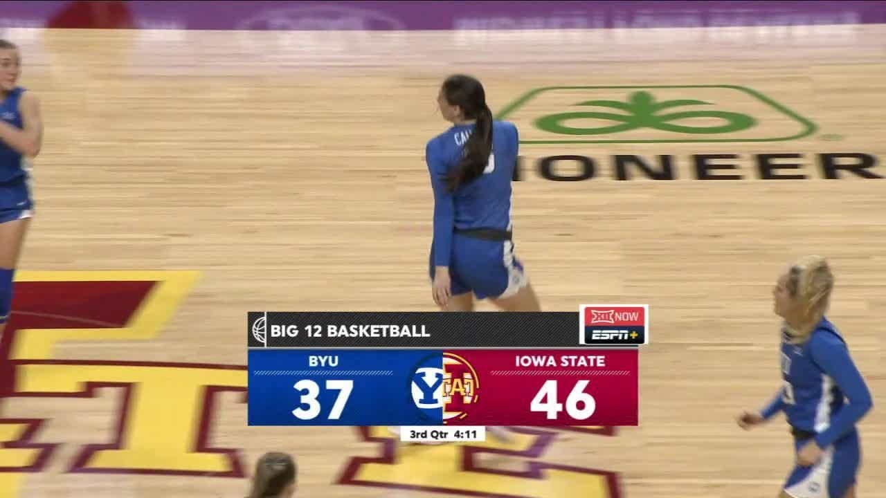 Kaylee Smiler drills the trey - ESPN Video