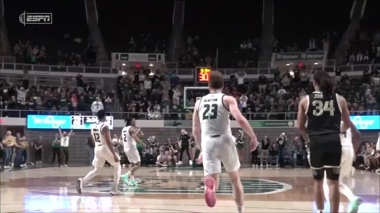 Aj Clayton rocks the rim with powerful slam dunk - ESPN Video