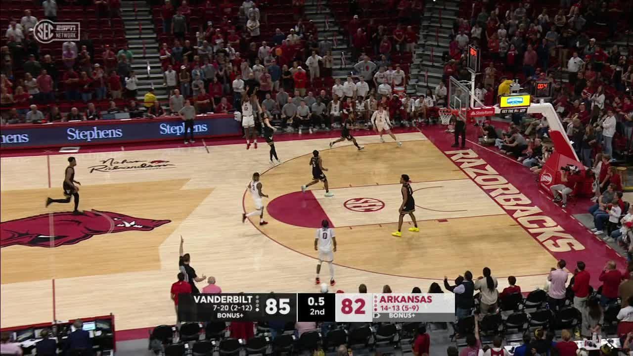 Vanderbilt Commodores vs. Arkansas Razorbacks: Game Highlights - ESPN Video
