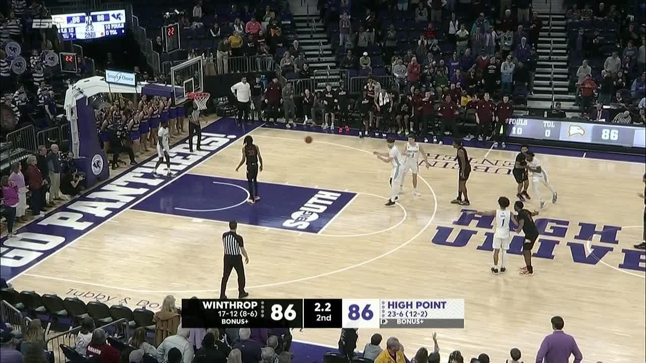 Winthrop Eagles vs. High Point Panthers: Game Highlights - ESPN Video