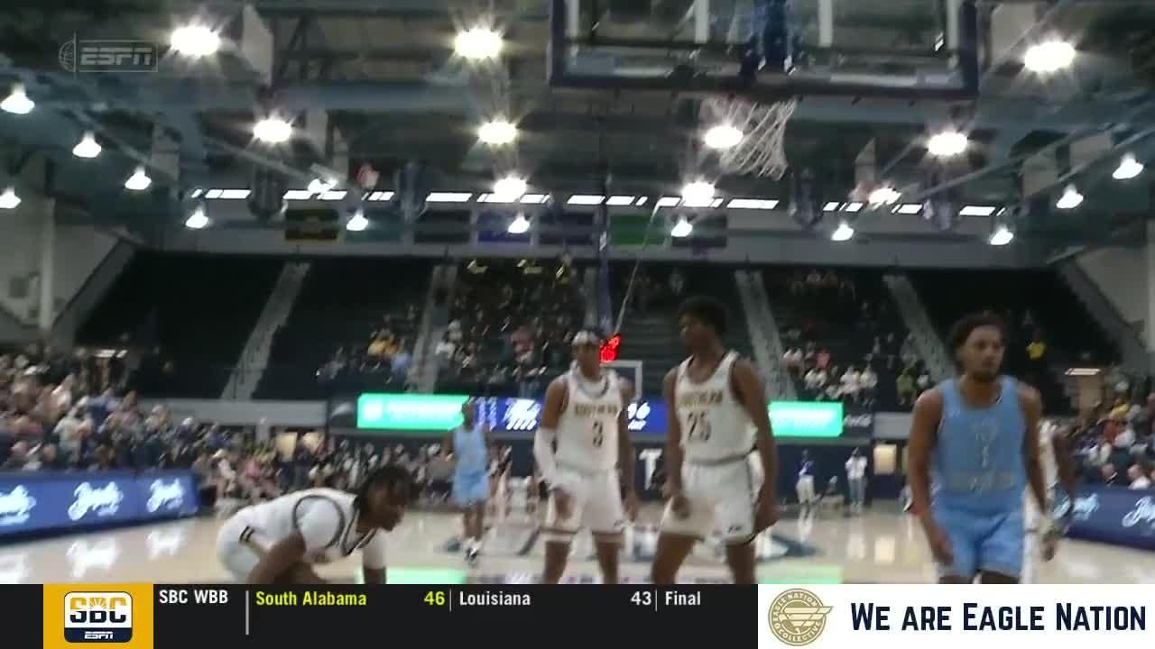 Jamar Franklin elevates for the big-time block - ESPN Video