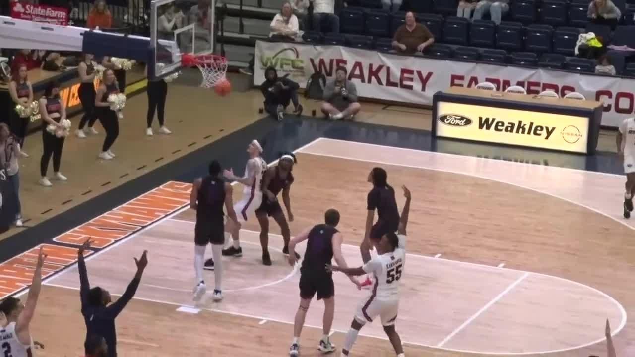 Jordan Sears knocks down the 3-pointer - ESPN Video