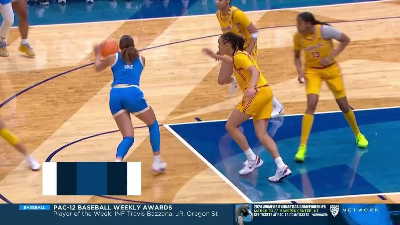Charisma Osborne nails it from behind the arc - ESPN Video