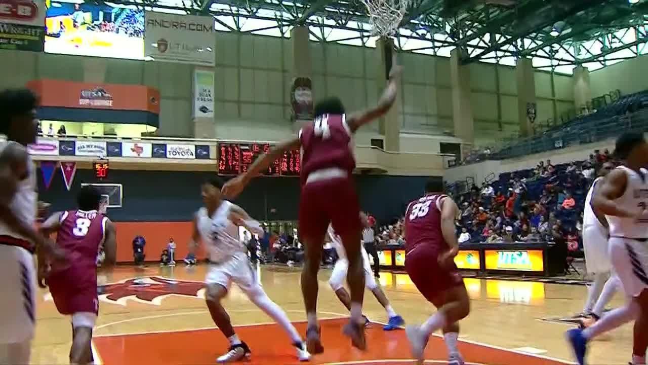 Steve Settle III takes flight for alley-oop jam - ESPN Video