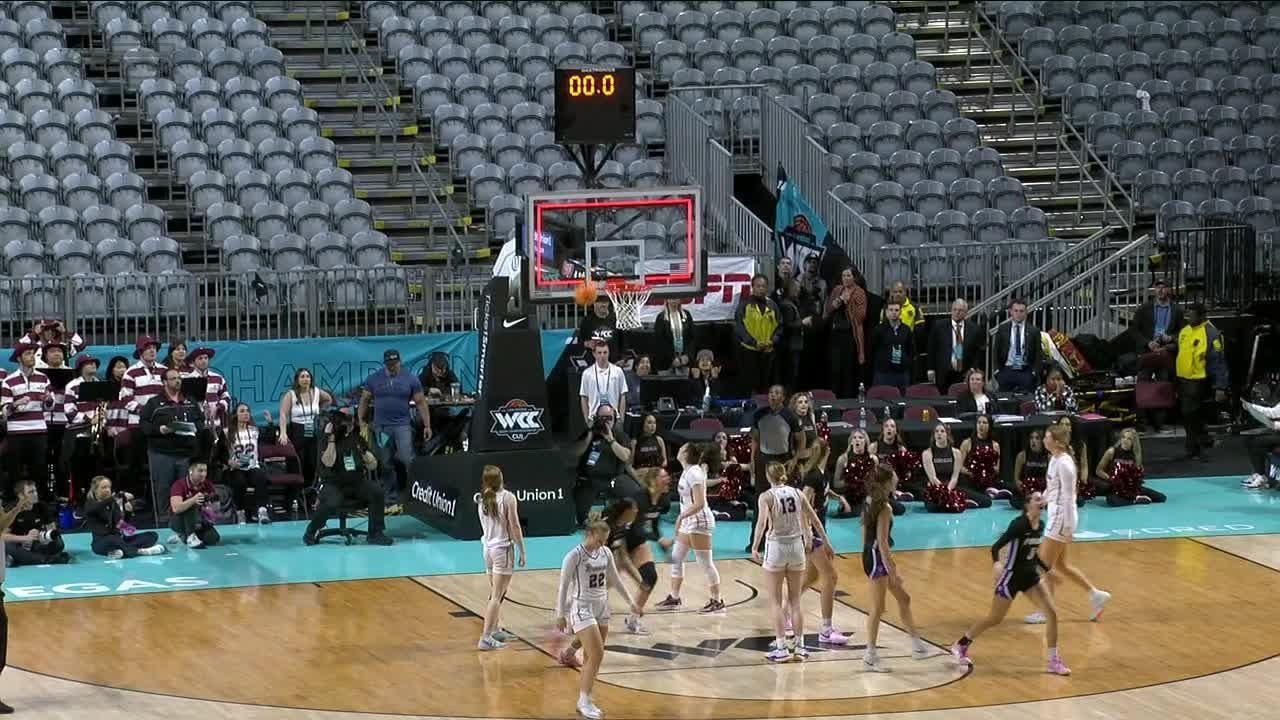 Lucy Cochrane blocks the shot to secure Portland win at the buzzer ...