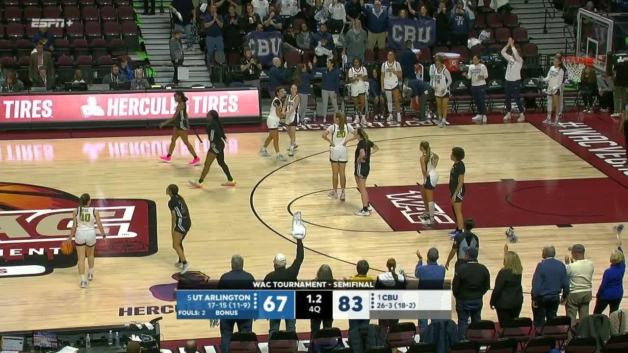 California Baptist Lancers vs. UT Arlington Mavericks - Game Highlights ...