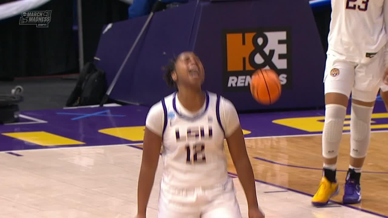Mikaylah Williams gets the and-1 to go - ESPN Video