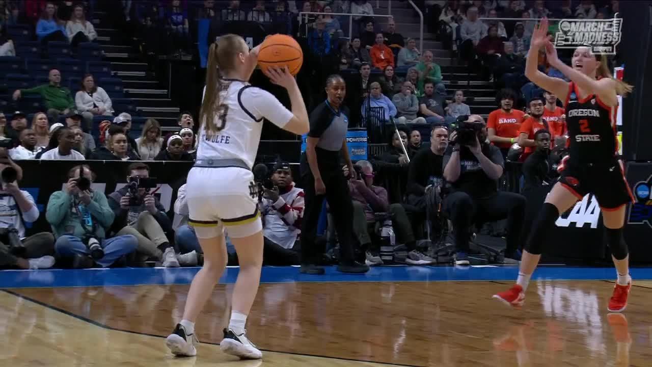 Anna DeWolfe swishes in 3-pointer - ESPN Video