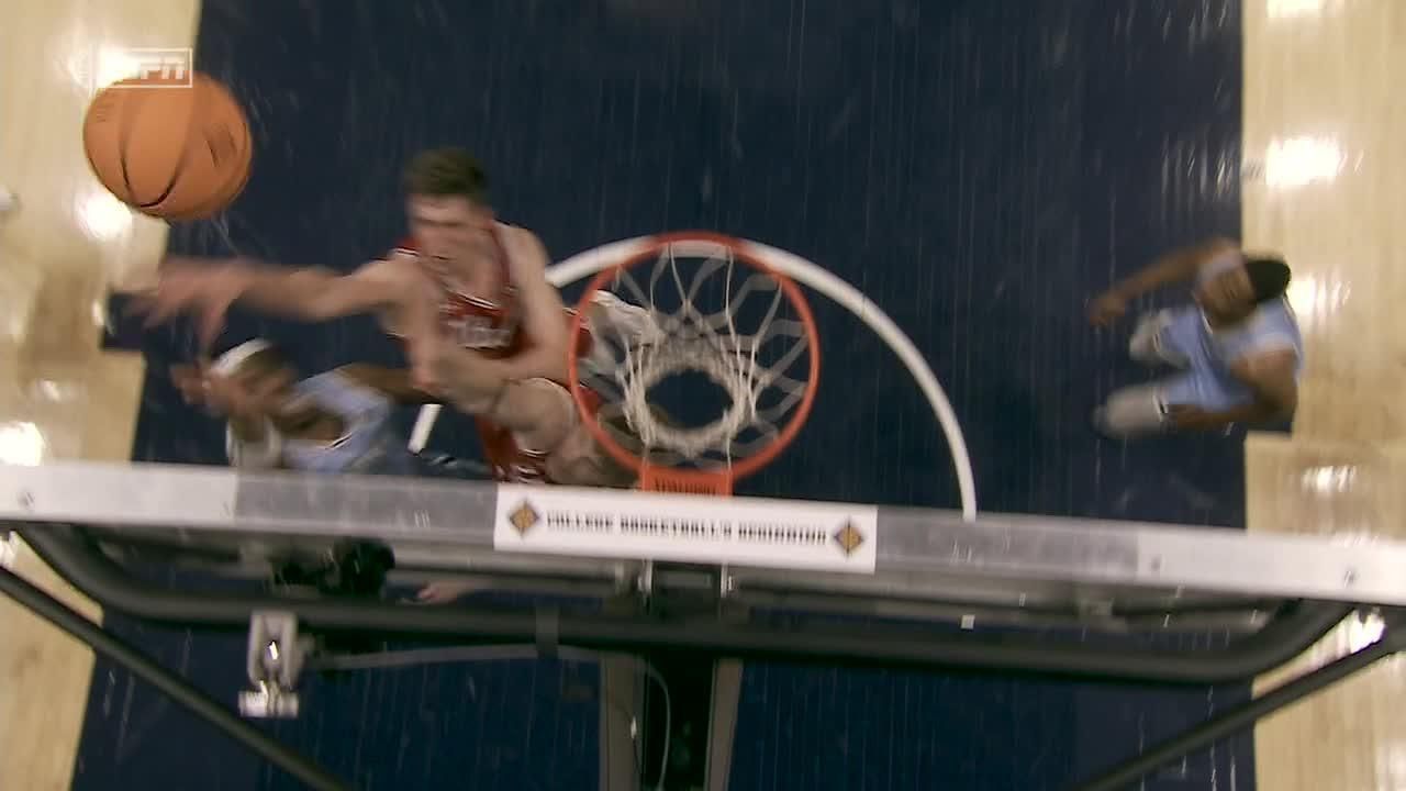 Ryan Conwell's 1st-half buzzer-beater ties it for Indiana State - ESPN ...