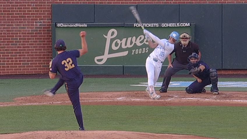 UNC goes up 5-0 on Casey Cook's 2-run HR - ESPN Video