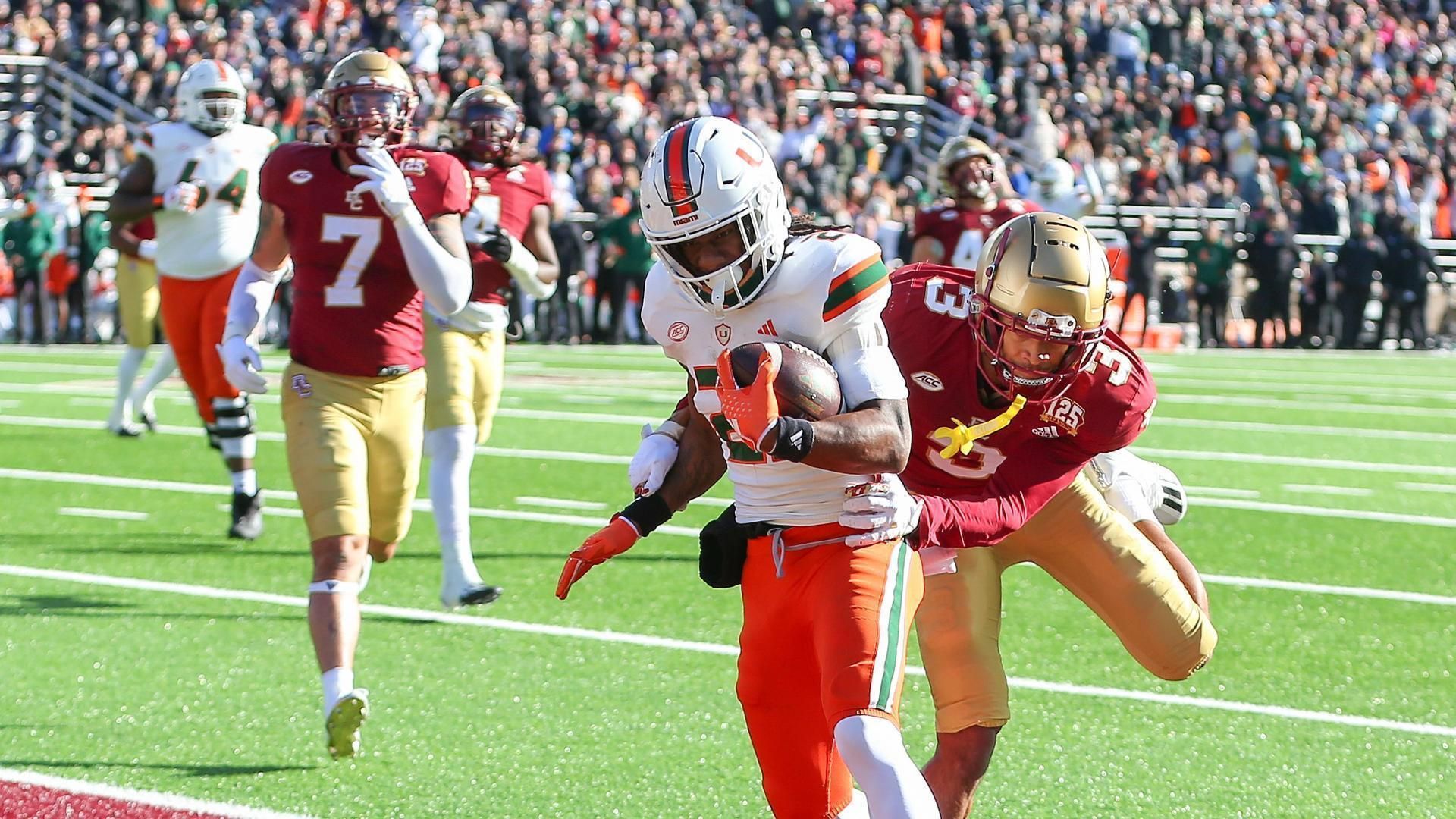 Henry Parrish Jr. gives Miami the lead with 15-yard TD - ESPN Video