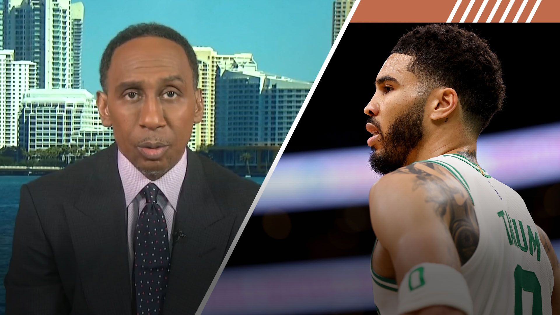 Stephen A. puts the pressure on Tatum to play better - ESPN Video