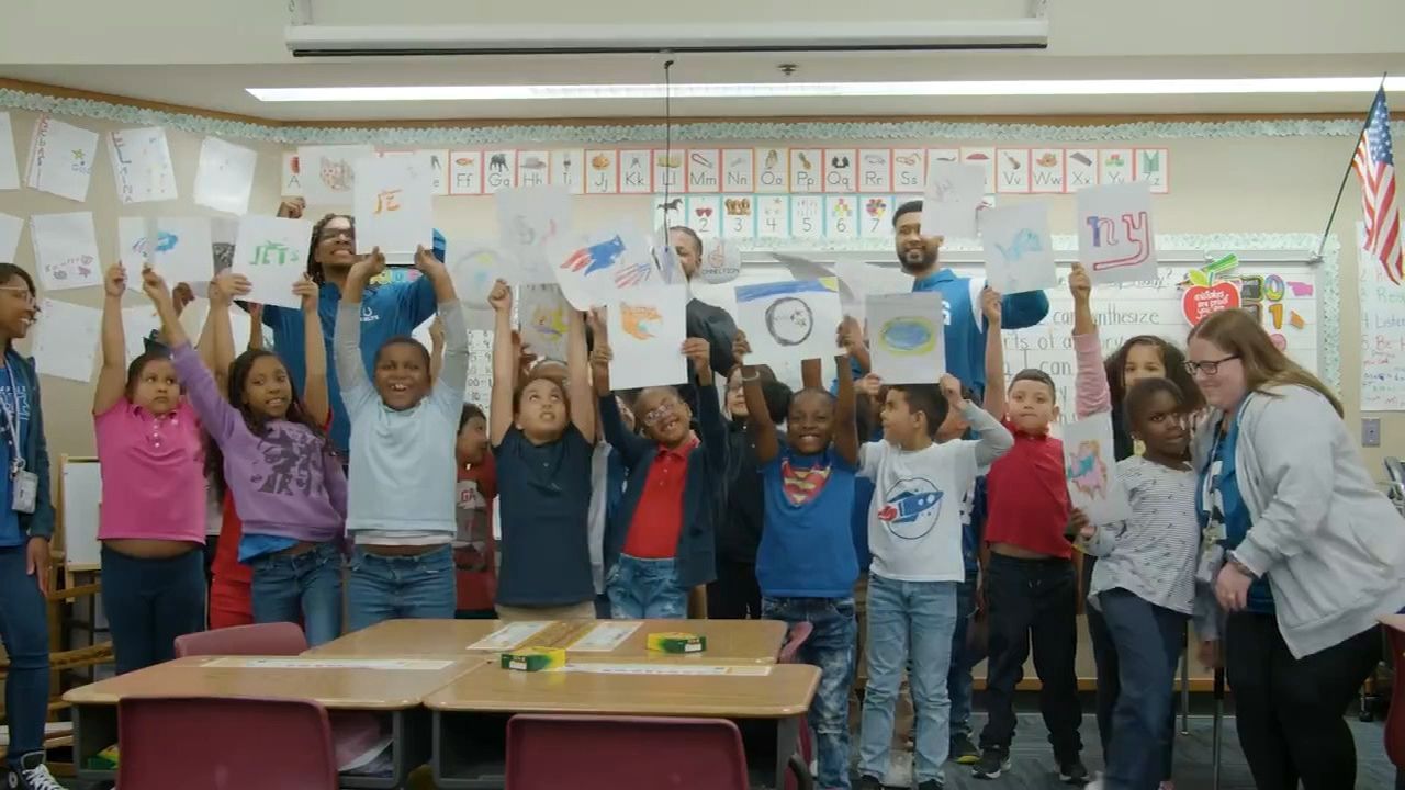 Colts take to an elementary school to reveal NFL schedule - ESPN Video