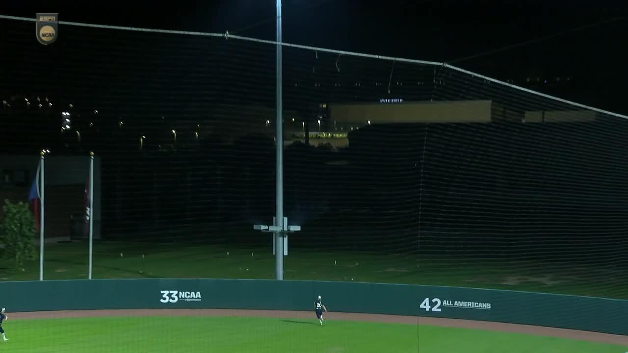 Piper Randolph with a Spectacular Hit Penn State - ESPN Video