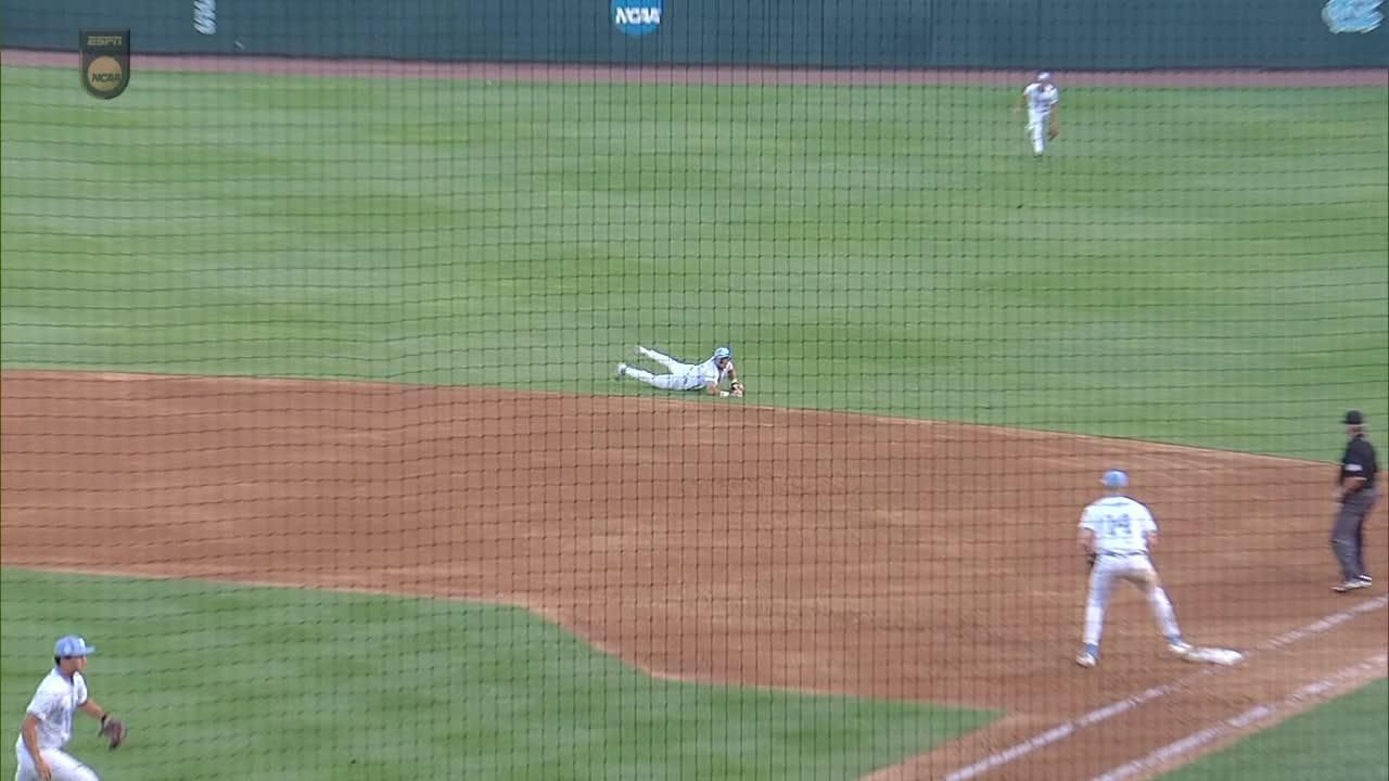 Alex Madera robs a hit from LIU - ESPN Video