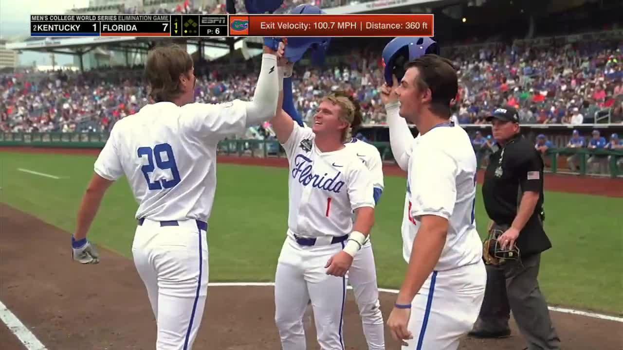 Brody Donay goes the other way for a grand slam - ESPN Video