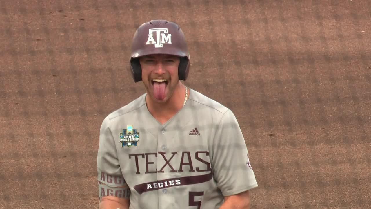 Texas A&M pouring it on with 5-run 3rd inning vs. Tennessee - ESPN Video