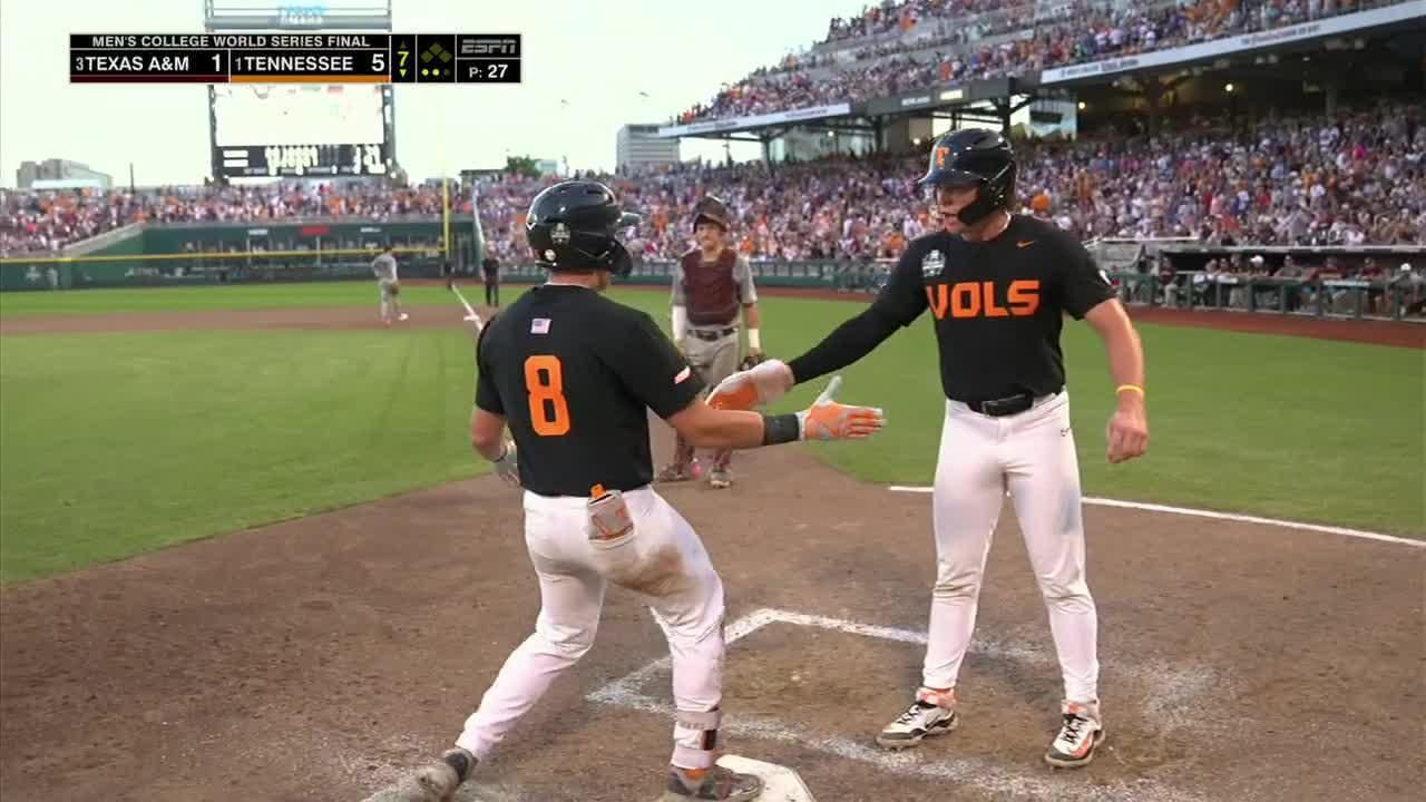 Vols add to their lead with Dylan Dreiling's 2-run homer - ESPN Video