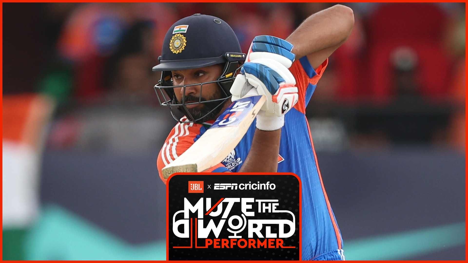 JBL Mute the World Performer of the Day - Rohit Sharma - ESPN Video
