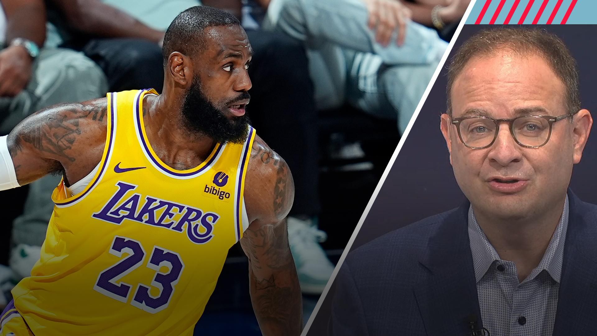 Woj: LeBron's contract gives Lakers flexibility for next year - ESPN Video