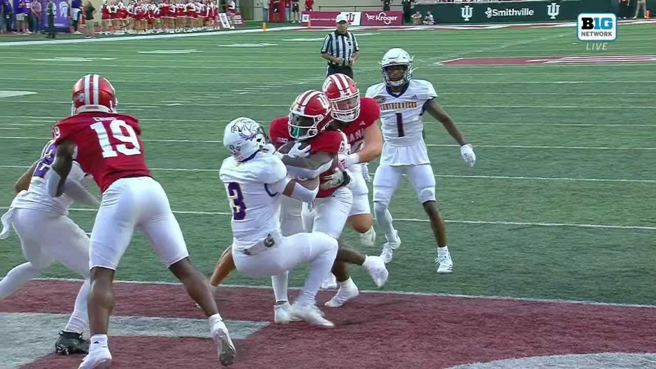 Justice Ellison barrels in for an Indiana TD - ESPN Video