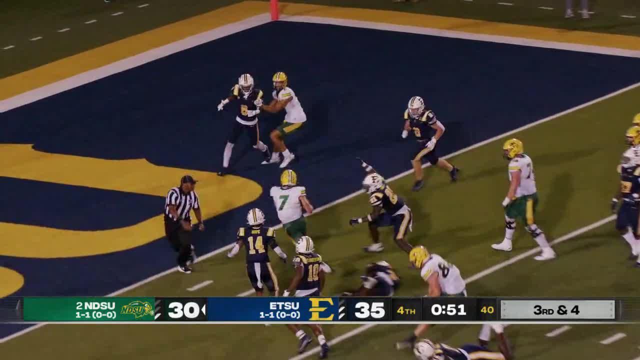 North Dakota State Bison vs. East Tennessee State Buccaneers: Full Highlights - ESPN Video