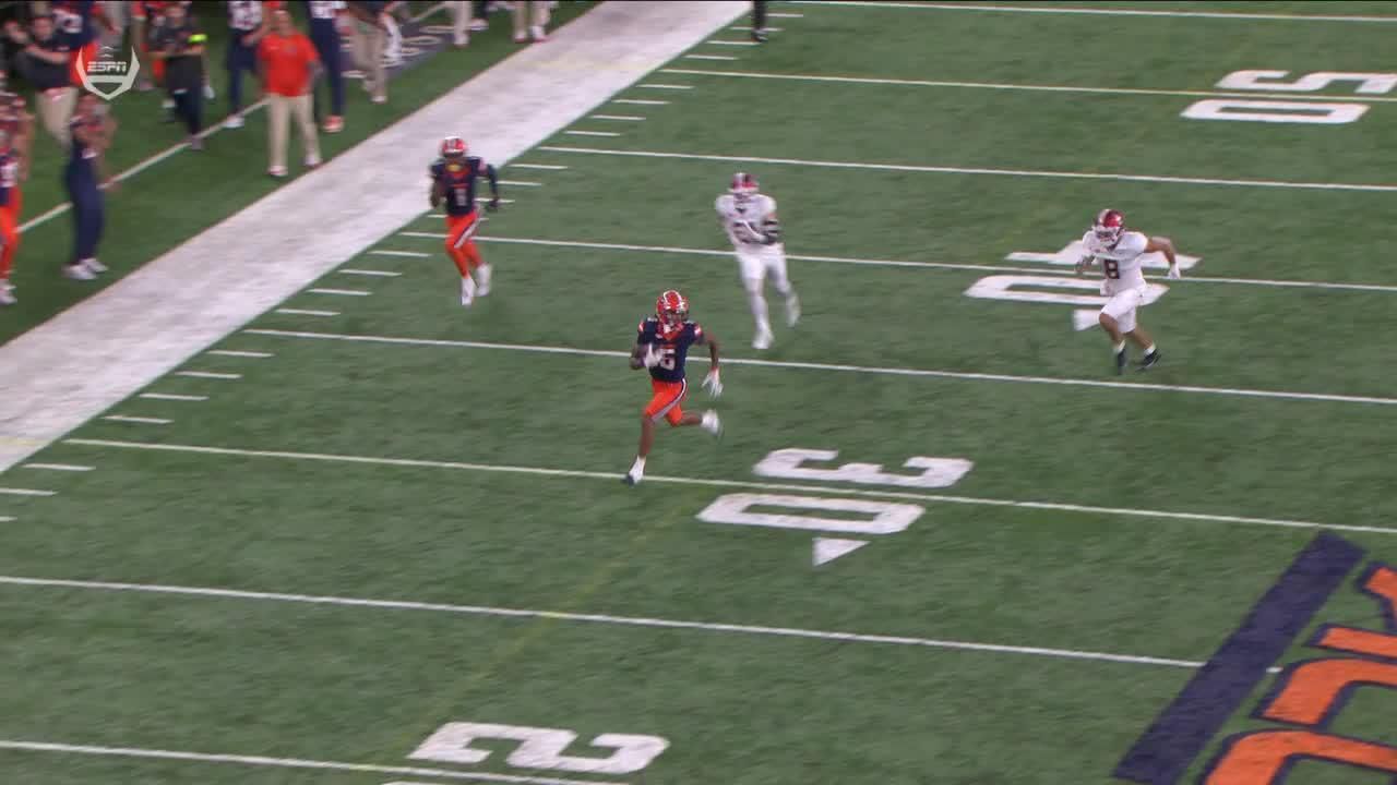 Umari Hatcher speeds to a 67-yard Syracuse TD - ESPN Video