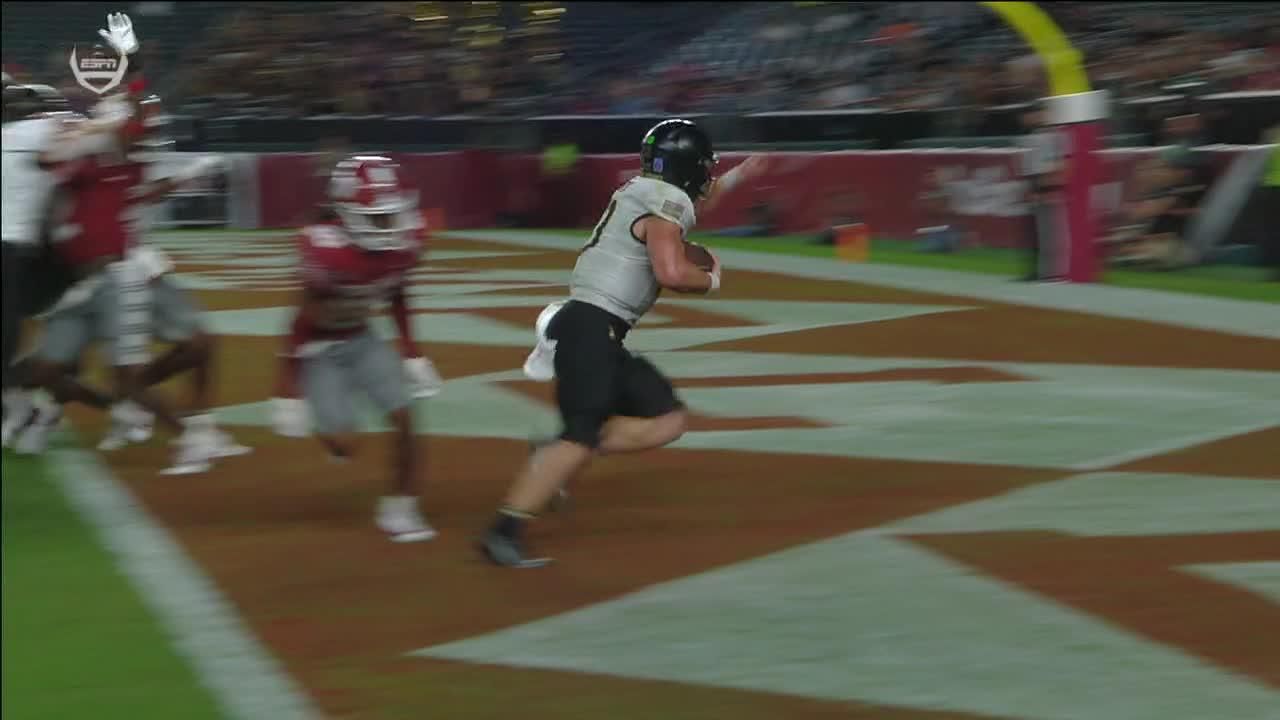 Army's Bryson Daily powers through for his 2nd TD of game - ESPN Video