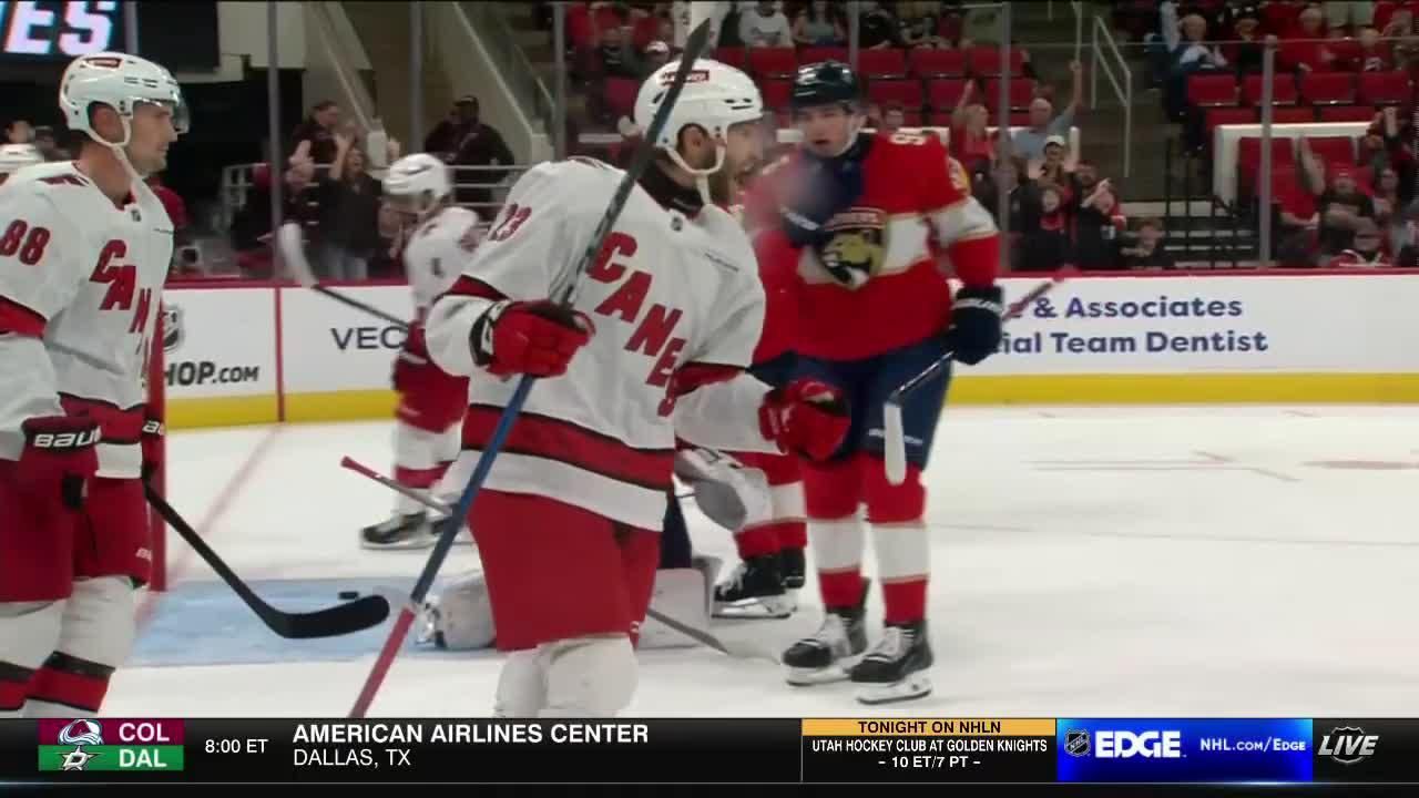 Josiah Slavin scores goal for Hurricanes - ESPN Video