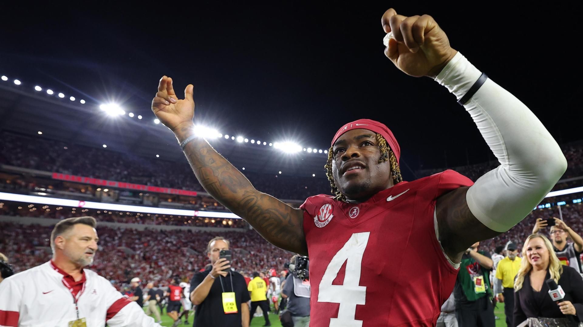 No. 4 Bama survives late Georgia surge for thrilling win - ESPN Video