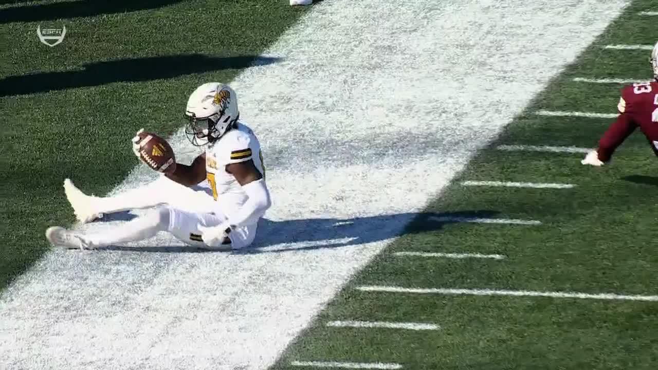 Asa Gregg shows the hands on 18-yard reception - ESPN Video