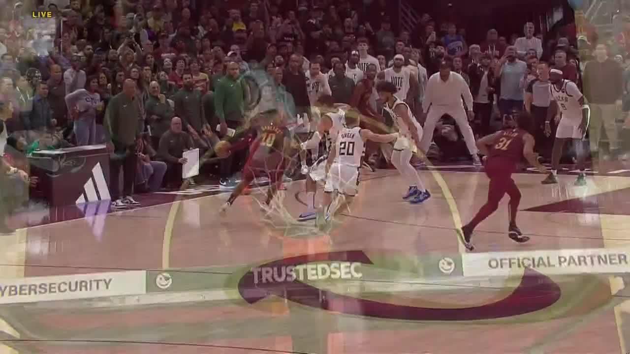 Darius Garland knocks down the triple - ESPN Video