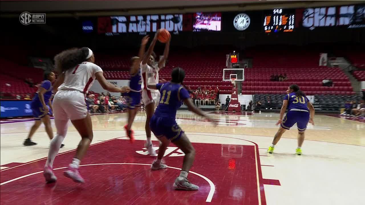 Eris Lester scores and draws the foul - ESPN Video