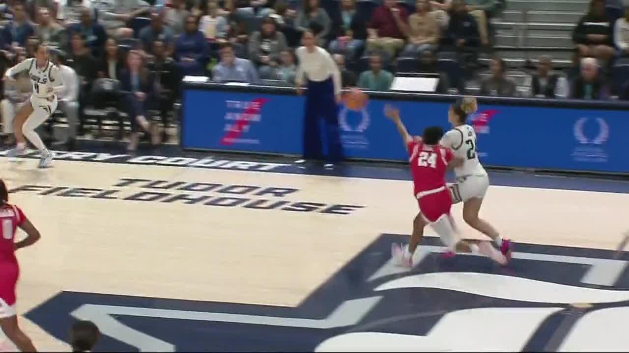 Dominique Ennis nails it from behind the arc - ESPN Video