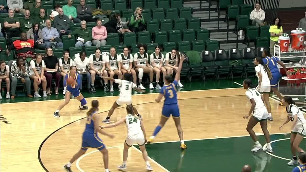 Bella Perkins drills the trey - ESPN Video