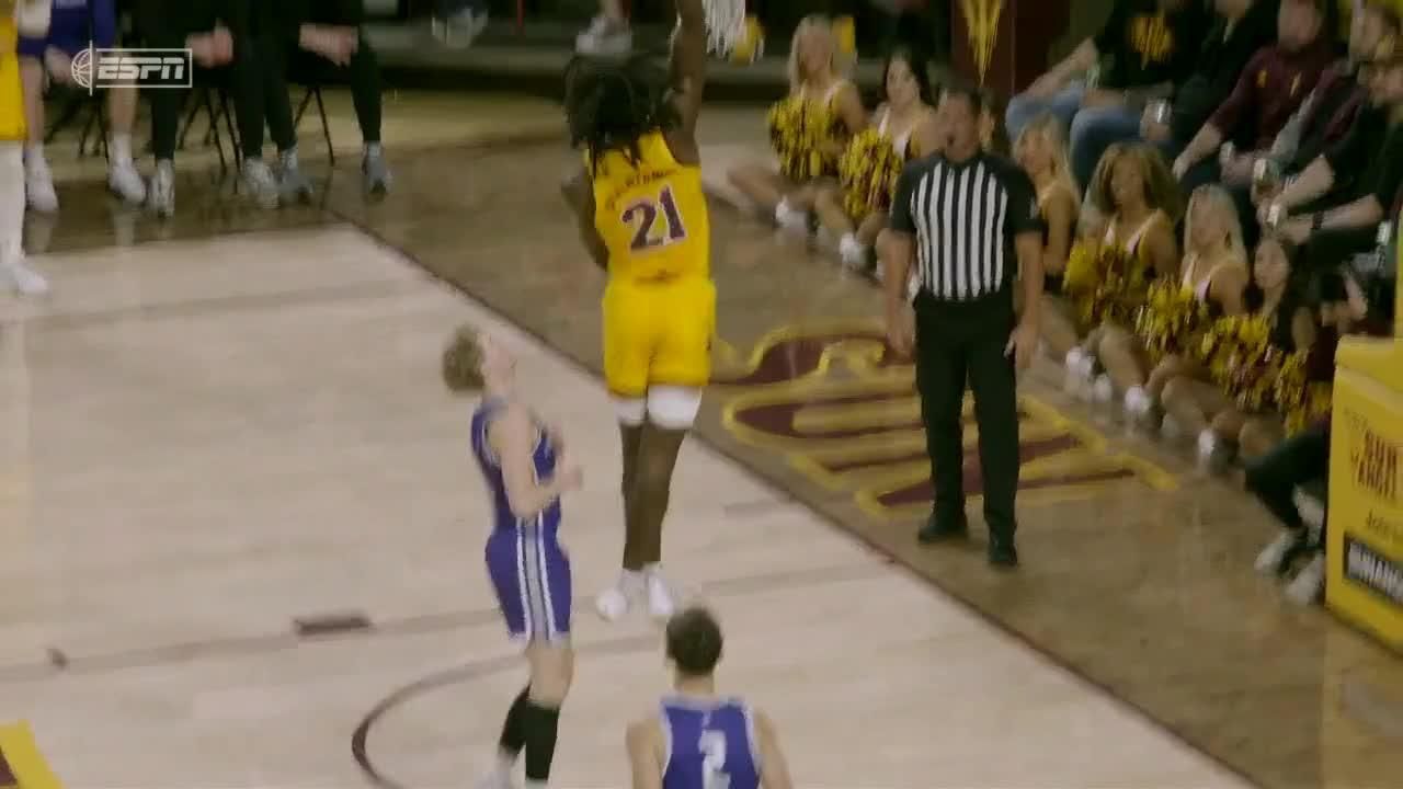 Jayden Quaintance rocks the rim with powerful jam - ESPN Video