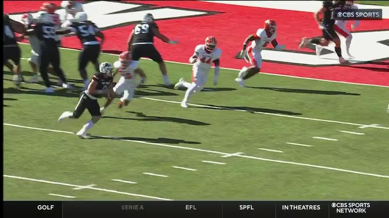 Jacksonville State's Tyler Huff scores a rushing TD - ESPN Video