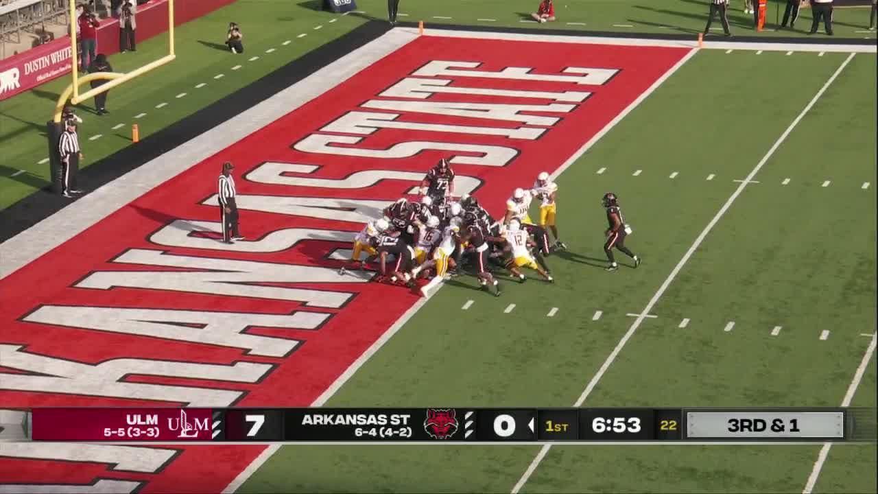 Zak Wallace runs for 2-yard rushing touchdown - ESPN Video