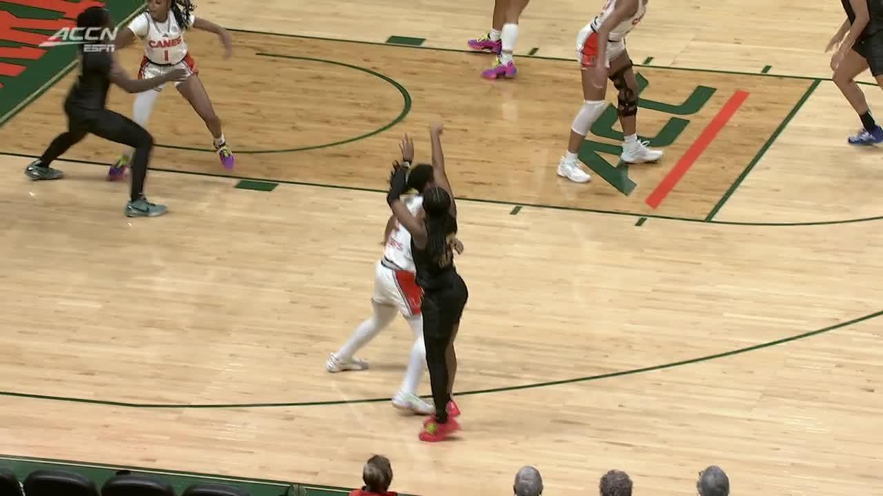 Iyana Moore nails it from behind the arc - ESPN Video