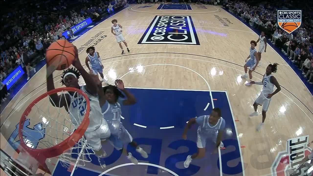 UCLA's William Kyle III finishes the alley-oop dunk - ESPN Video