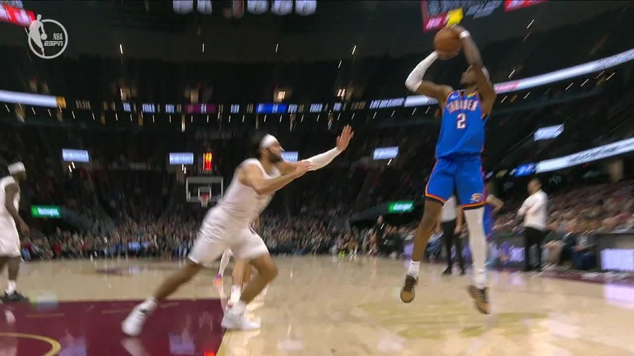 SGA knocks down turnaround jumper - ESPN Video
