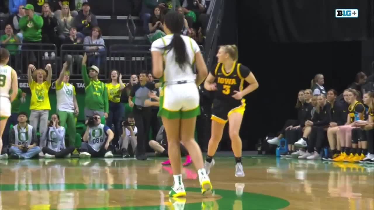 Sofia Bell drills the trey - ESPN Video