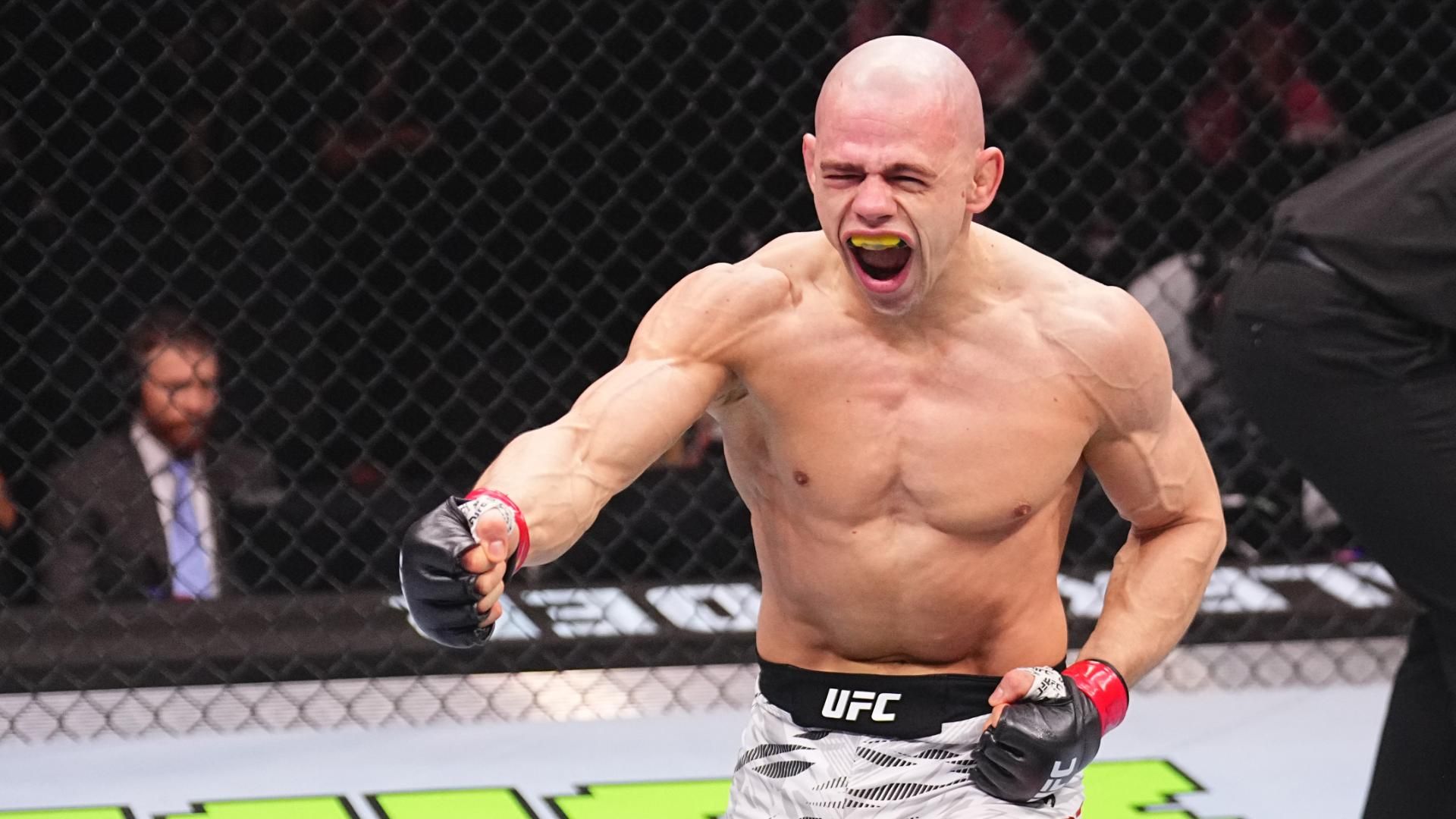 Bogdan Grad finishes Lucas Alexander on UFC debut - ESPN Video