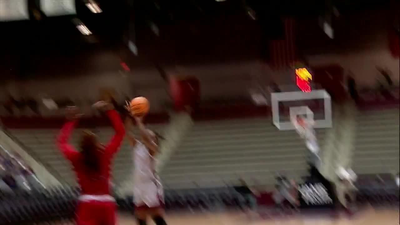 Jayla Brooks drains an open 3 for Little Rock - ESPN Video